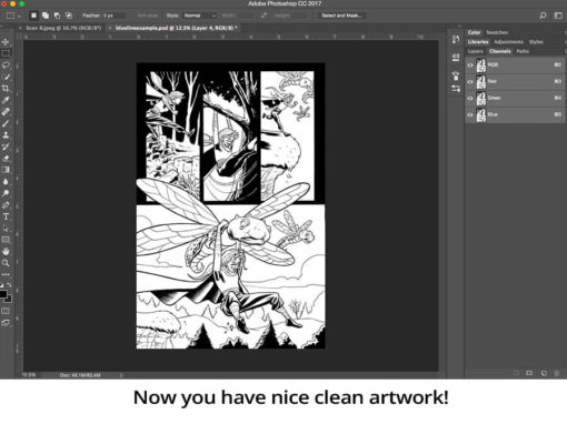 A beginner’s guide to prepping your comic art for print. - The Art of ...