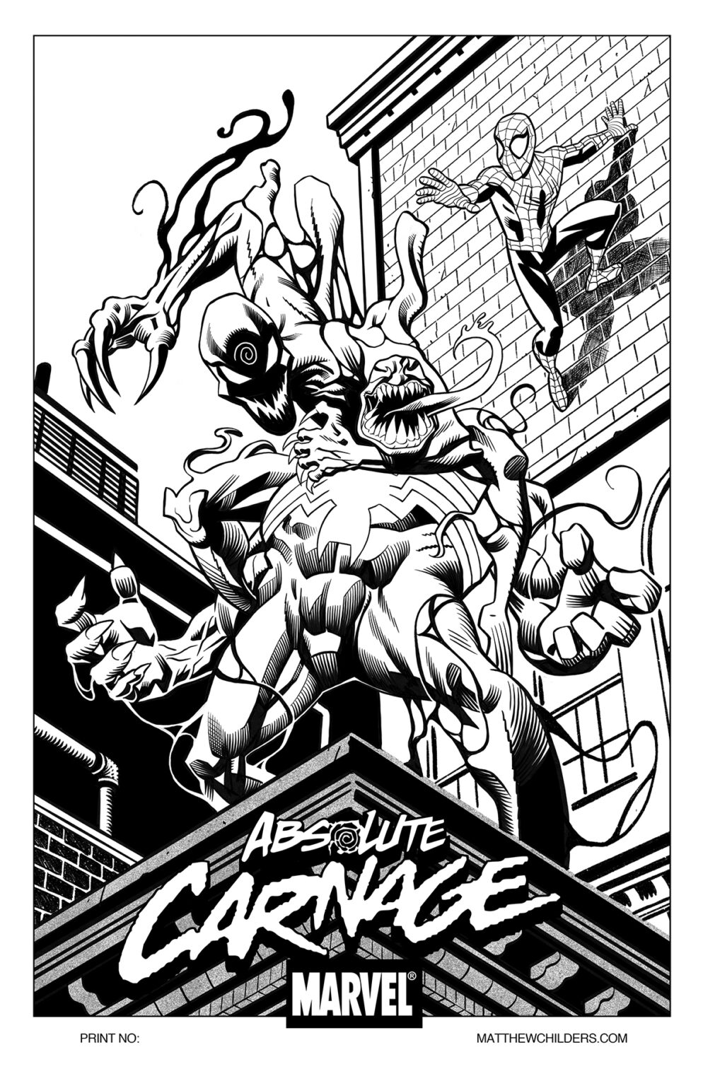 Spider-Man - Absolute Carnage Commission